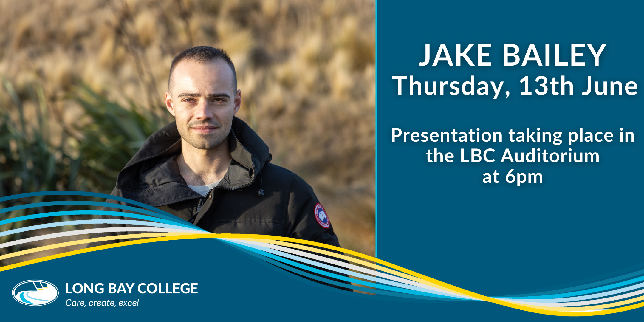 eTicket Event | Resilience and Growth: An Evening with Jake Bailey